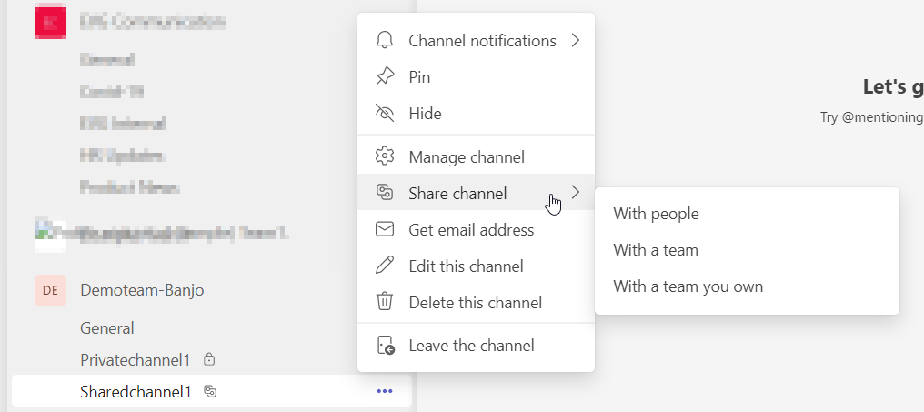 I want to add a dynamic M365 group to a shared channels within a Teams team | Microsoft ...